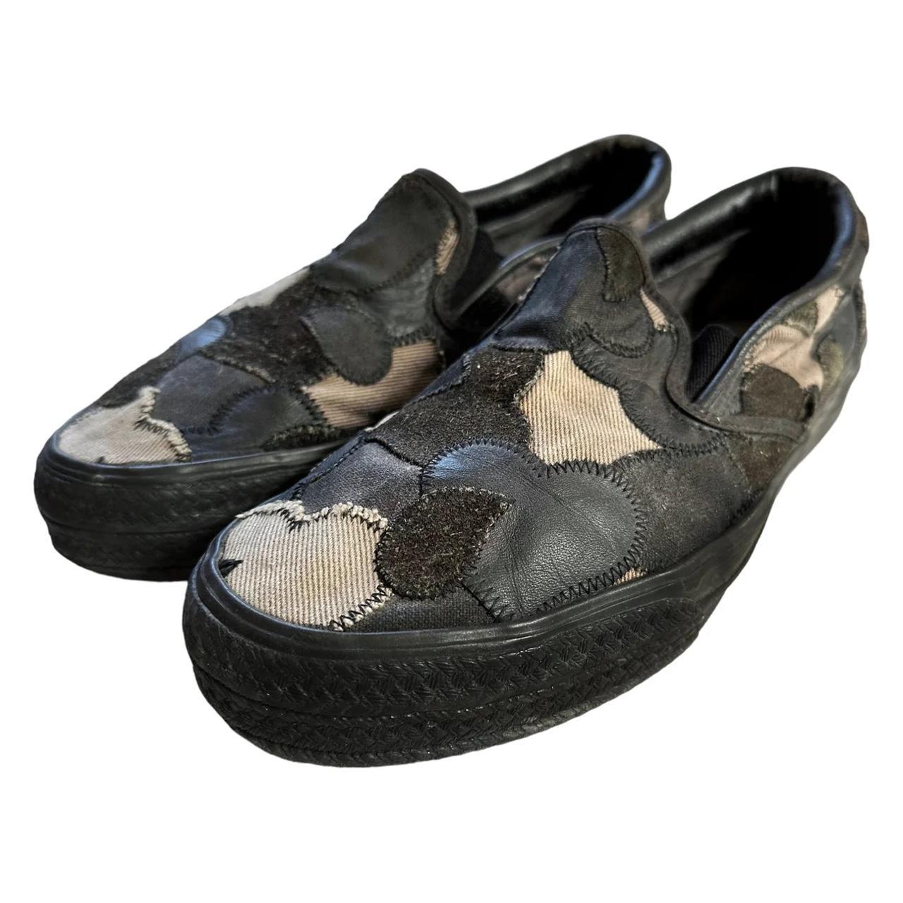 Number (N)ine Heart Patch Slip-On “Vans” Marked... - Depop