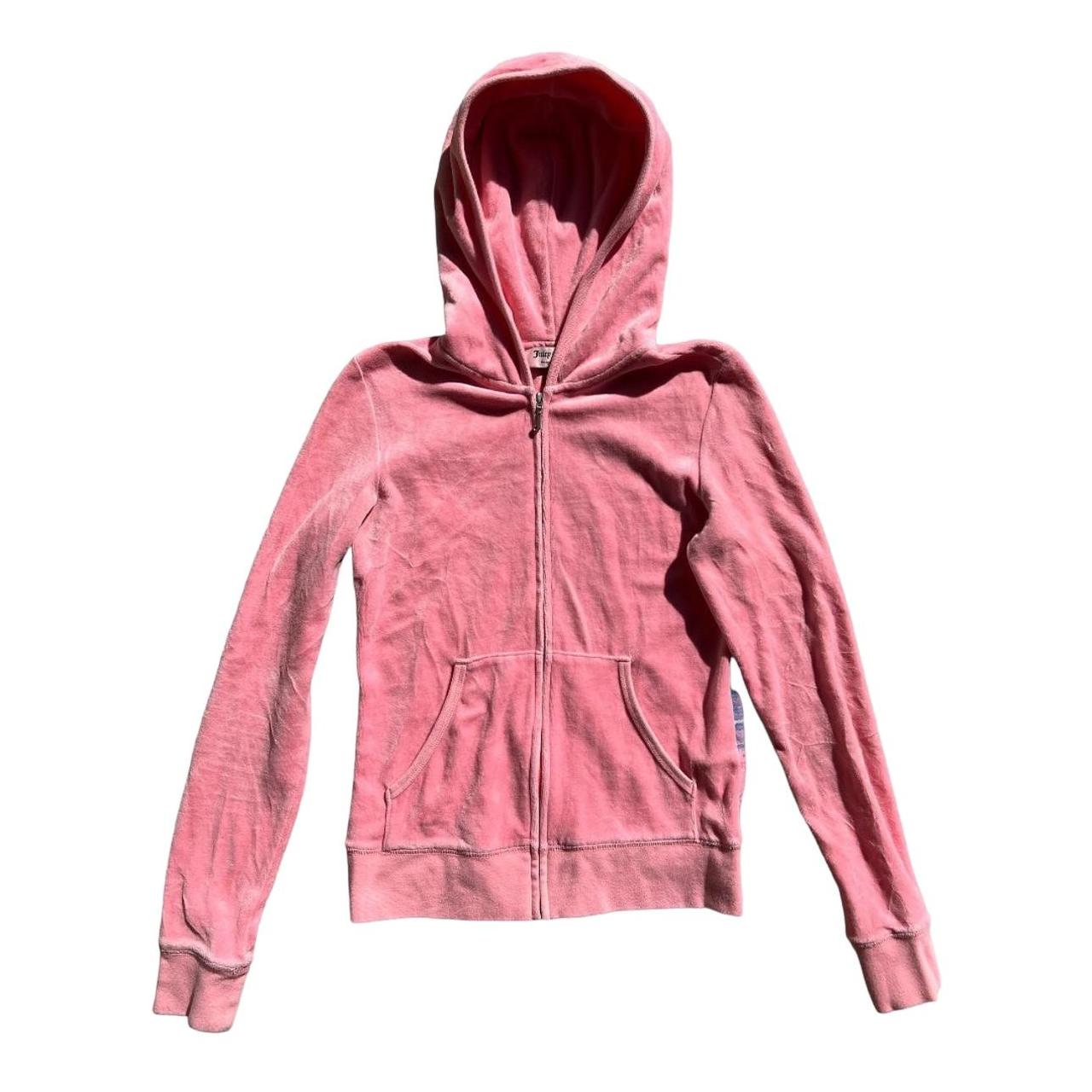 rare baby pink juicy couture velour tracksuit set... - Depop