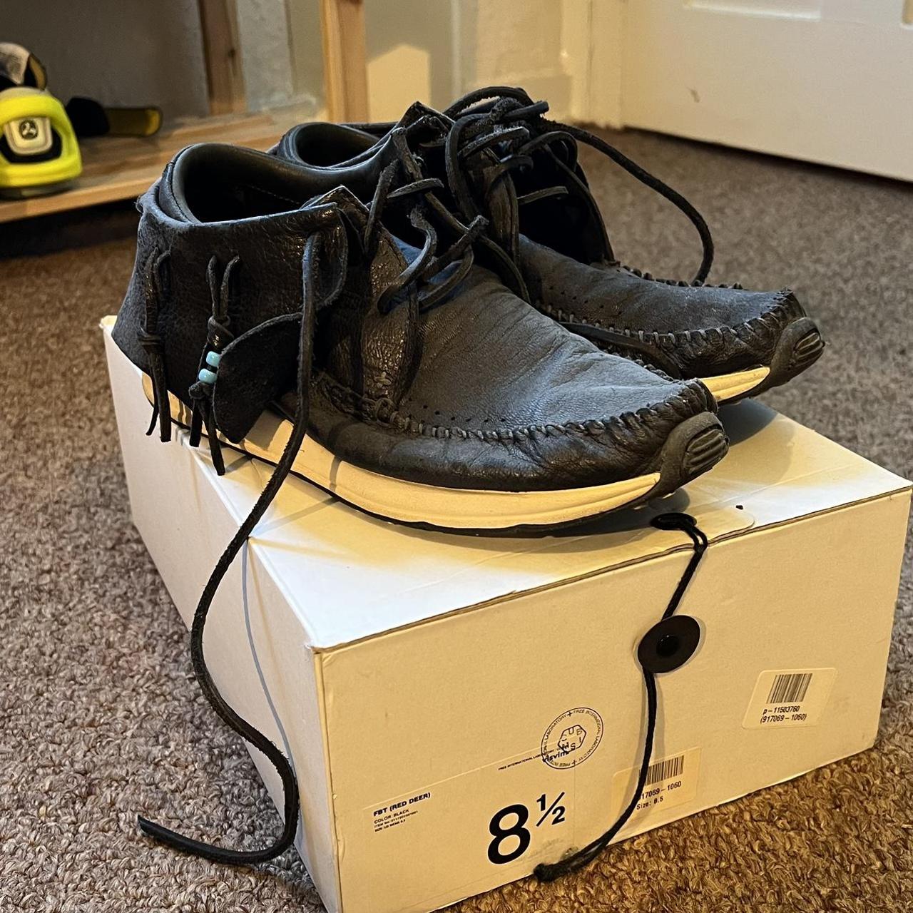 Visvim FBT - Red Deer Leather Black Comes with... - Depop