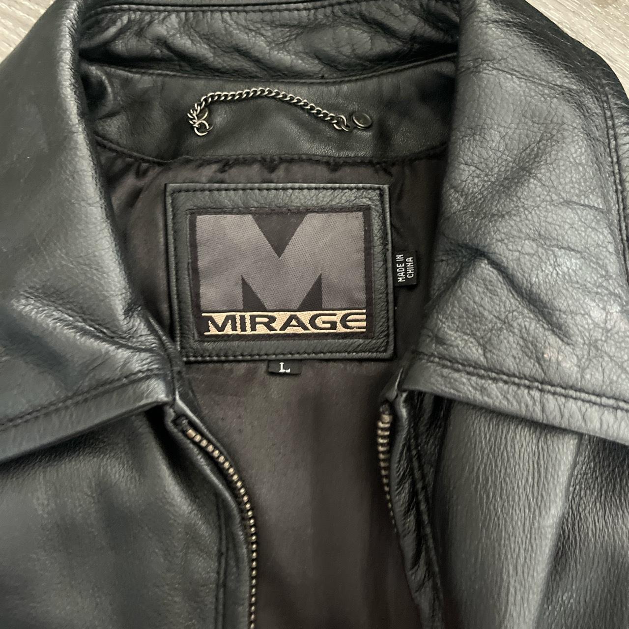 Mirage leather bomber jacket / New York Yankees... - Depop