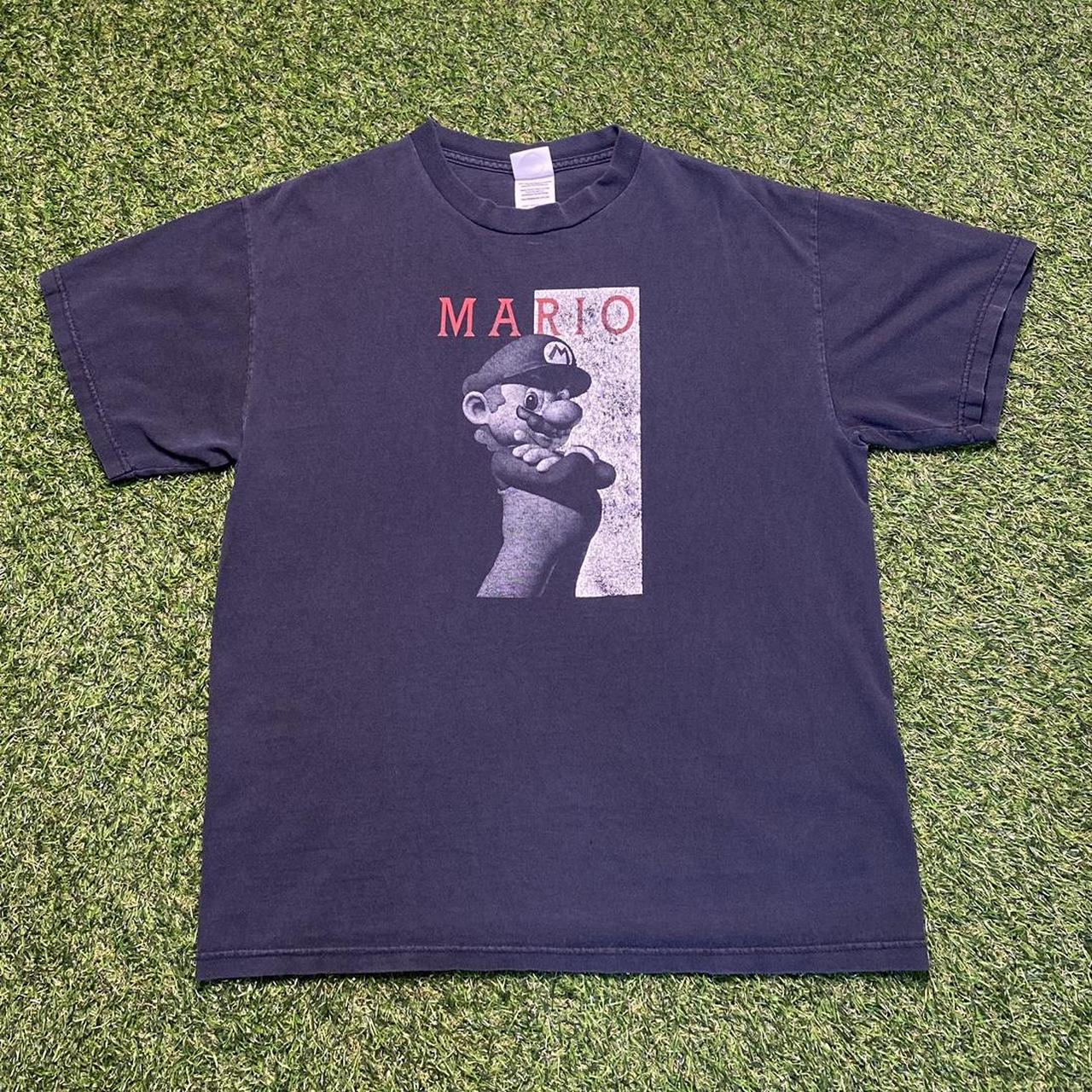 Vintage 00’s Mario Soprano’s Shirt size... - Depop