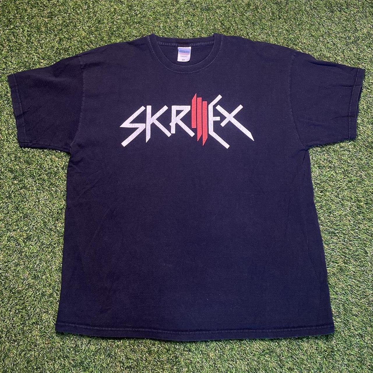 Official Skrillex Early 2010’s Merchandise T Shirt... - Depop