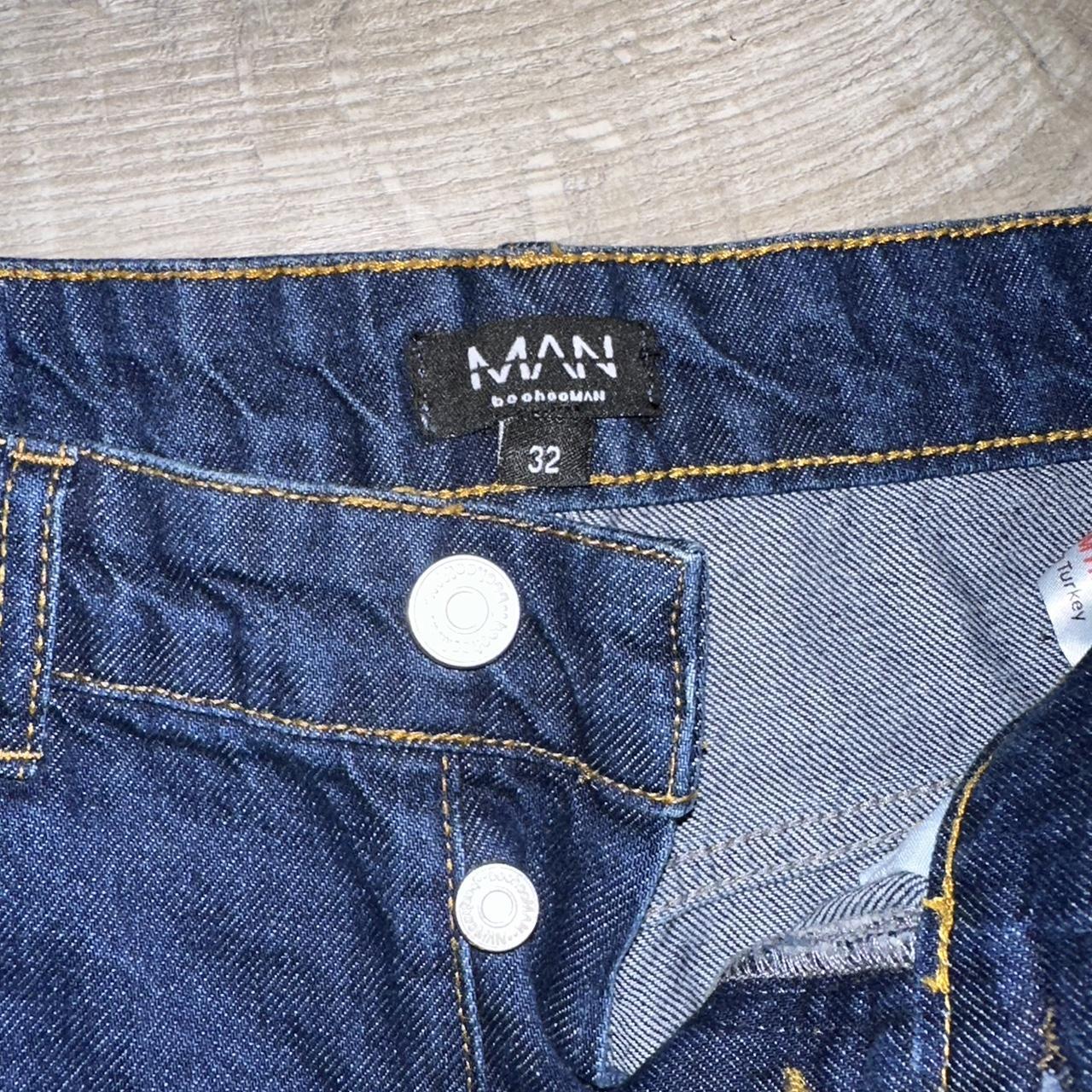 Pants #3 Wavy Pattern Jeans W32 L 31 #Jeans... - Depop
