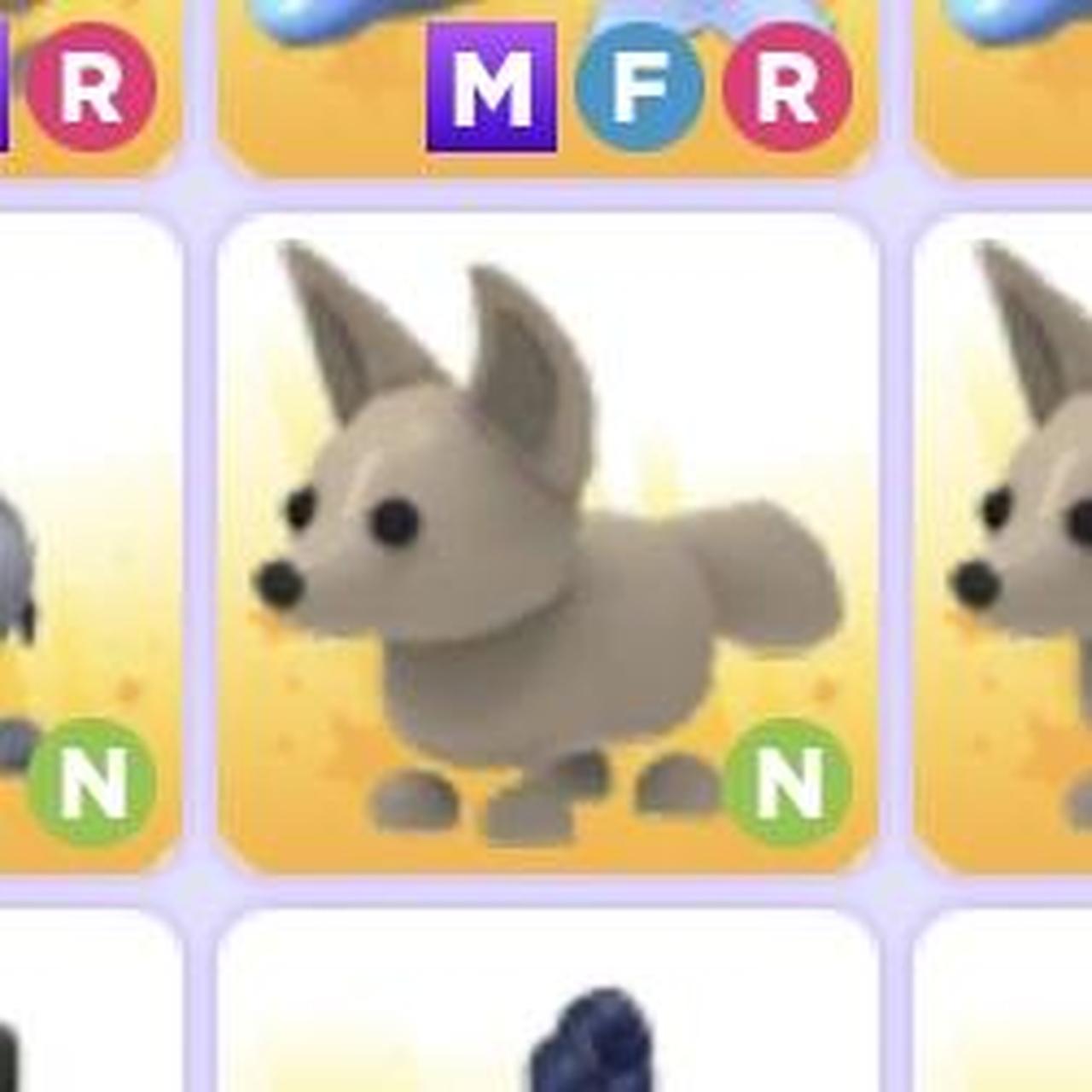 Adopt me neon fennec fox!In game virtual pet!! No... - Depop