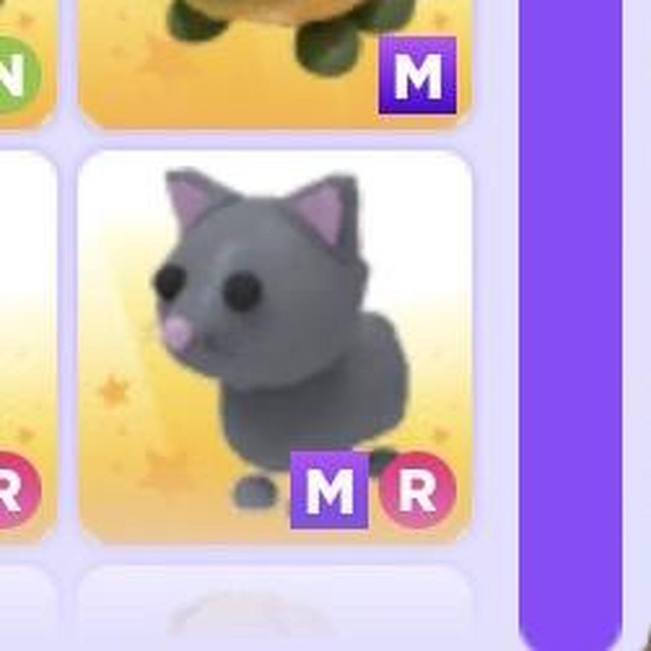 Adopt me mega cat! In game virtual pet!! No returns... - Depop