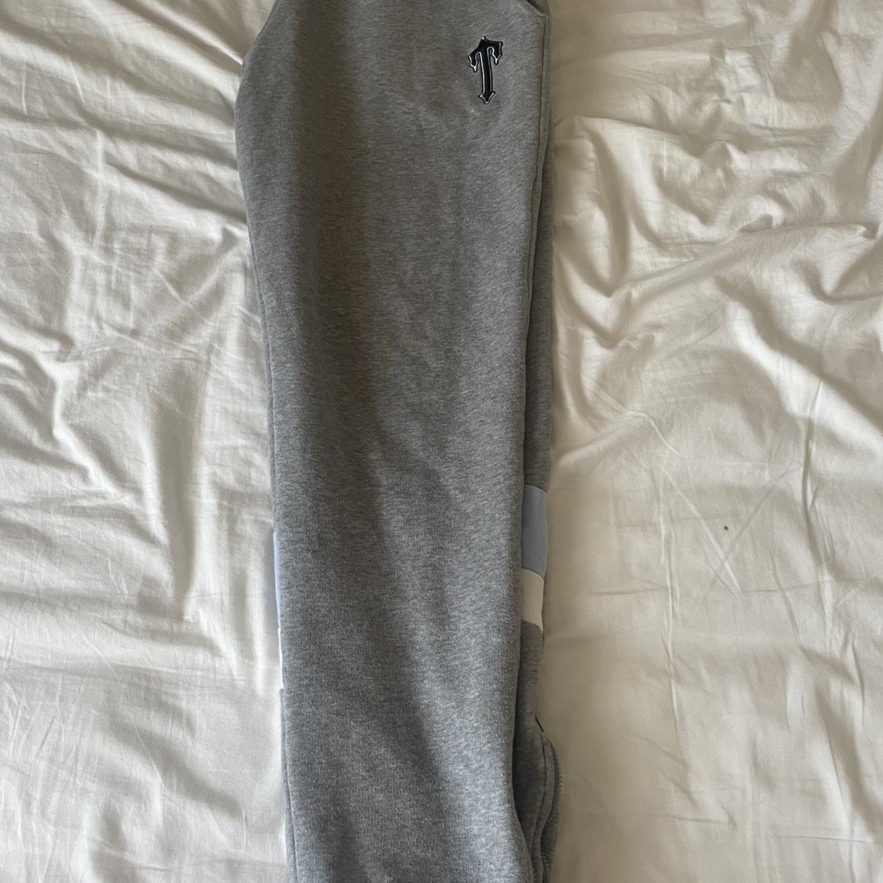 Trapstar tracksuit very rare v stripe 100% authentic... - Depop