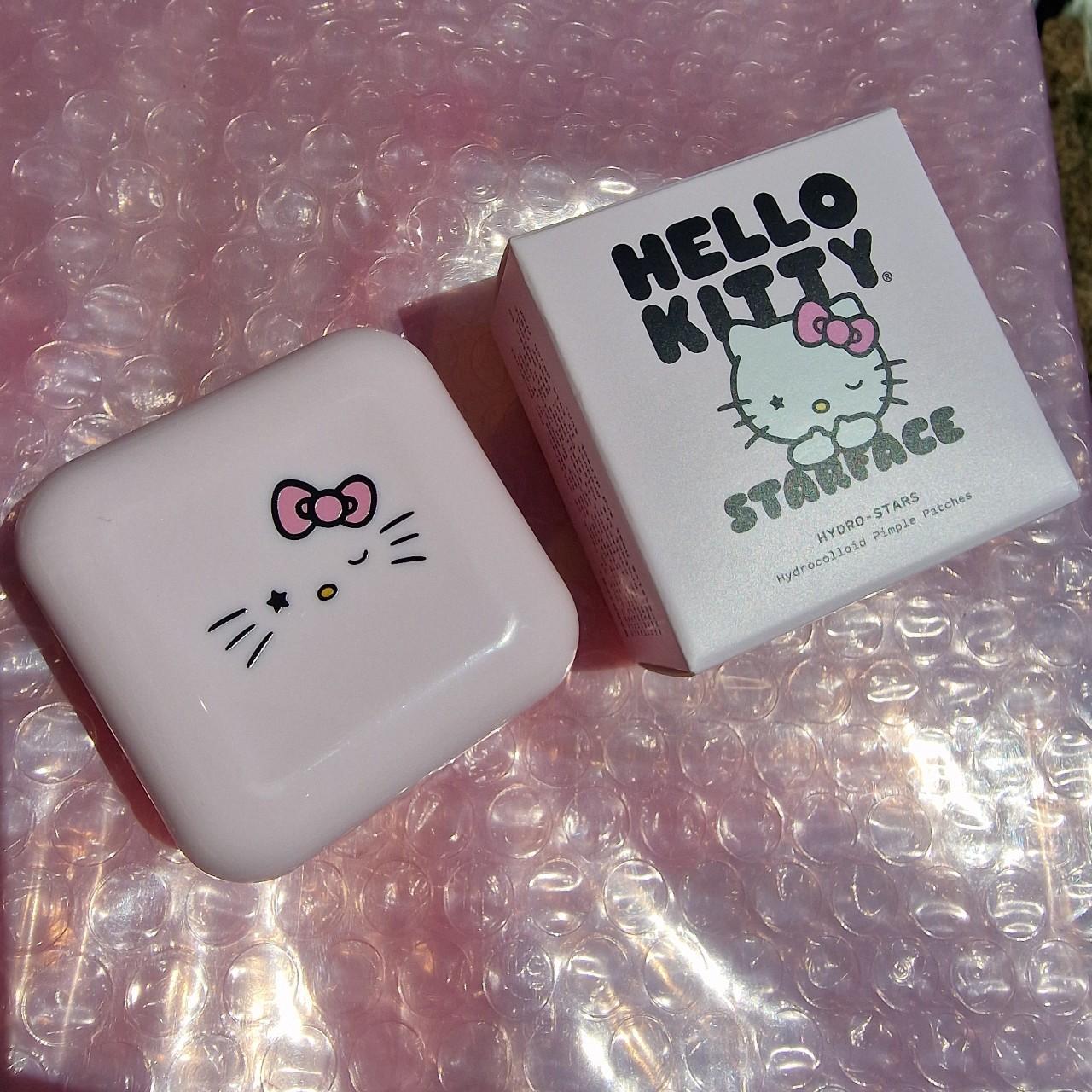 Hello Kitty White and Pink Skincare | Depop