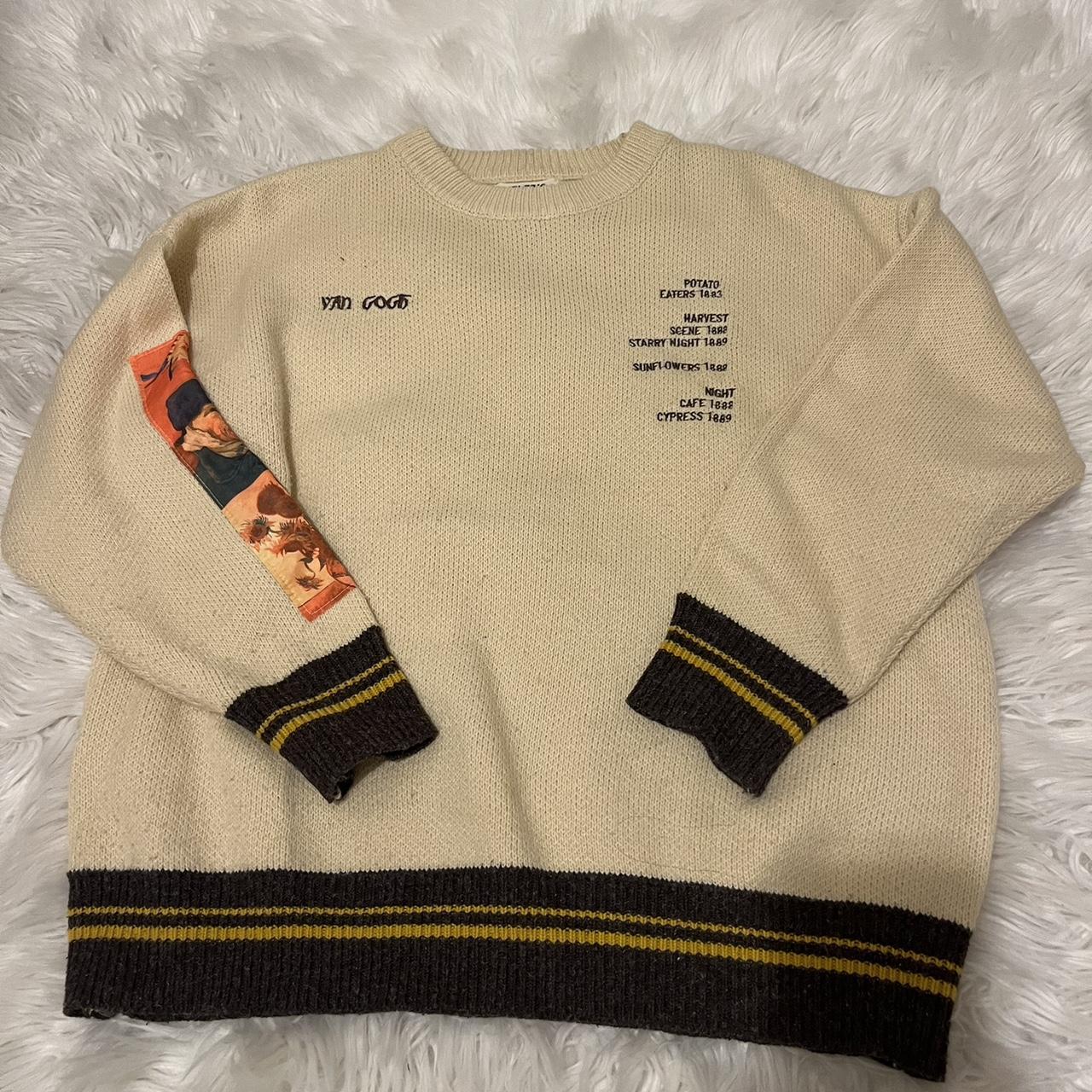Aelfric eden van gogh sweater! Great oversized fit.... - Depop