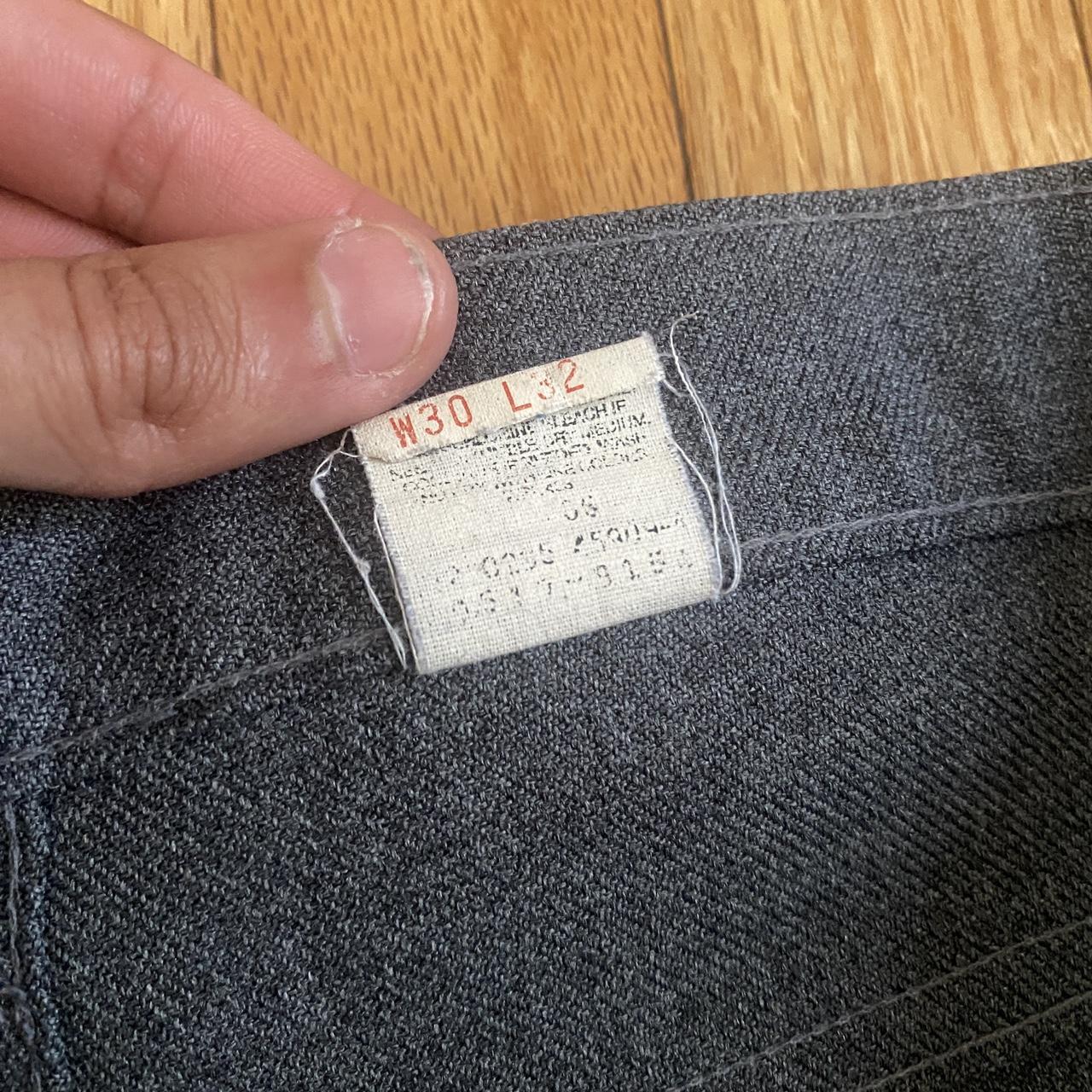 30x32 vintage gray Levi’s 70’s pants. Similar to the... - Depop