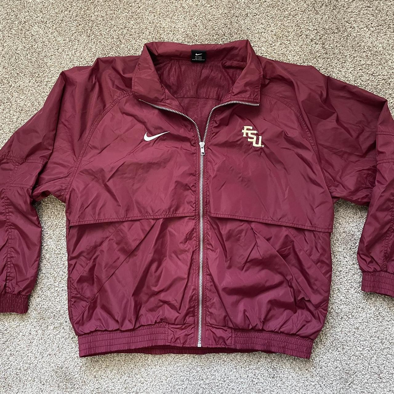 FSU Florida State University Nike Windbreaker... - Depop