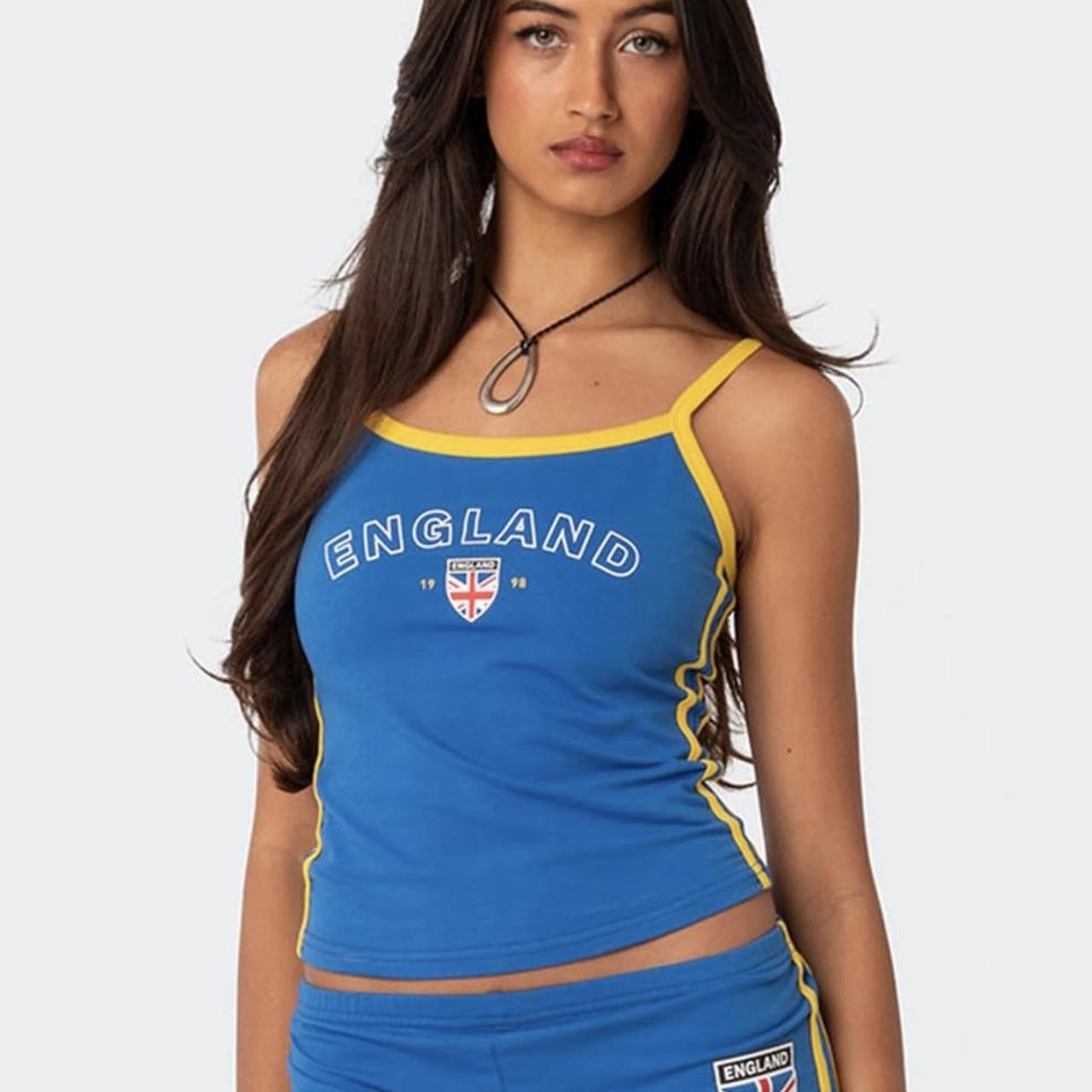 Edikted england tank top, barely worn | Depop