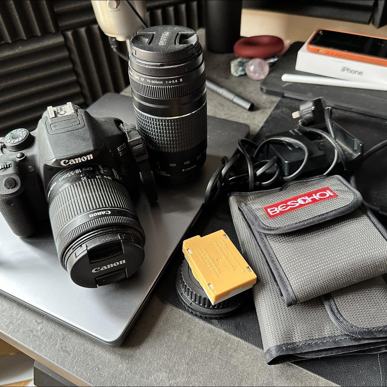 Canon 700D Dslr camera. In fantastic condition, only... - Depop