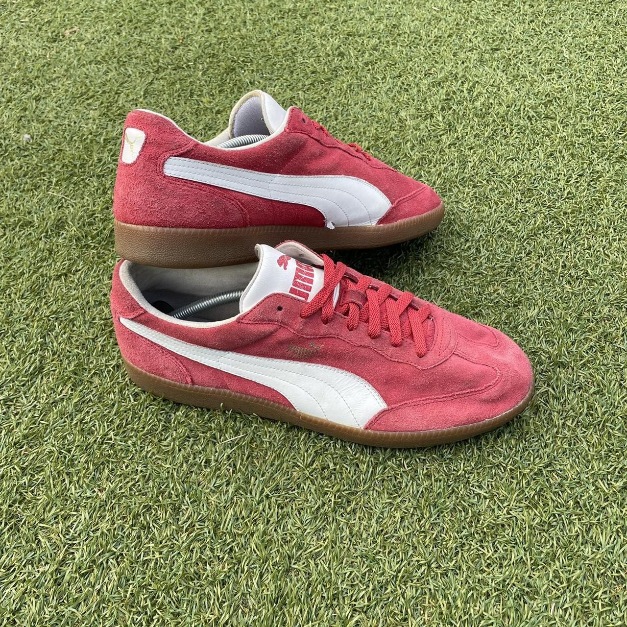 Vintage Puma Liga shoes Size UK 12 Has some nice... - Depop