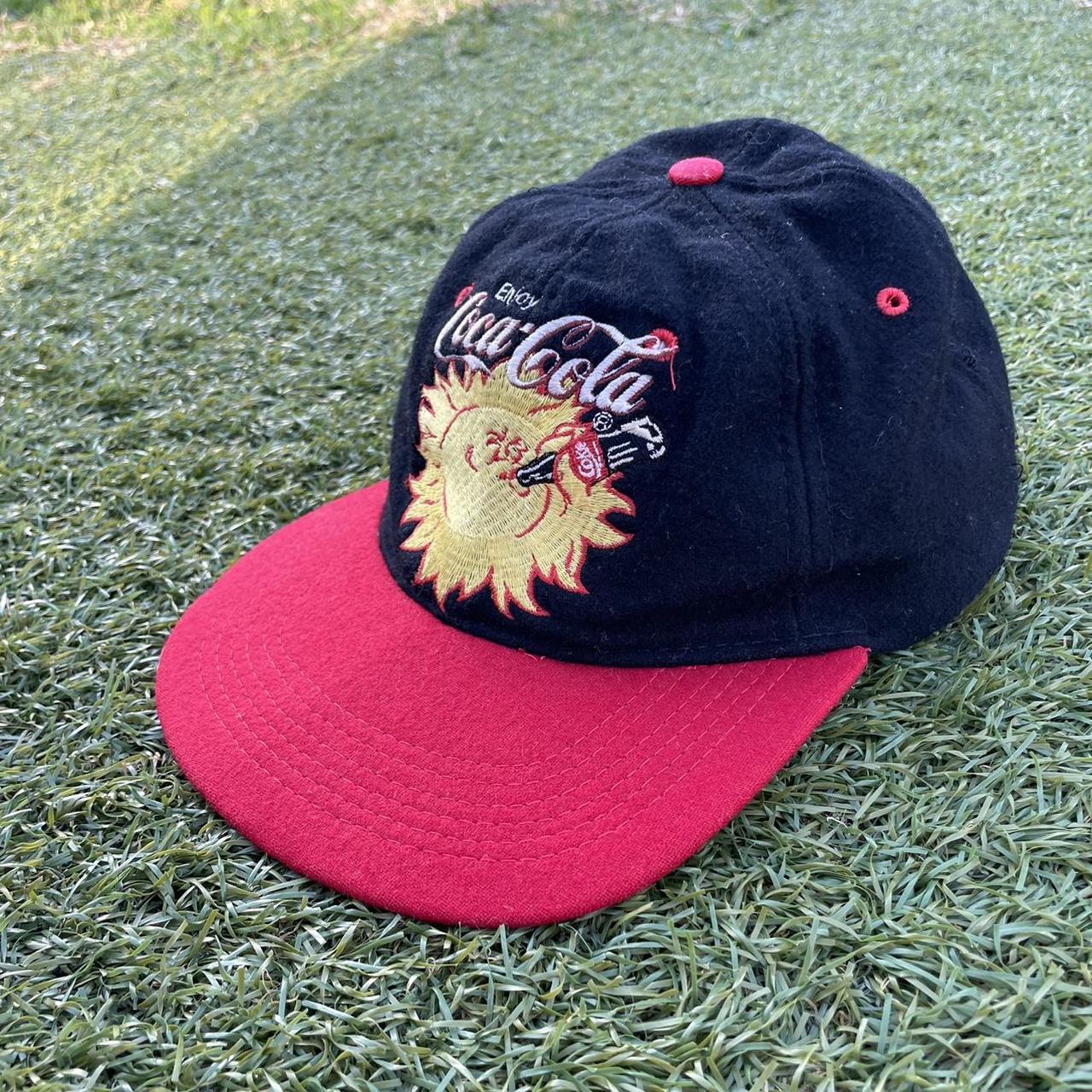 RARE Vintage Coca Cola hat from the 90s OSFA In... - Depop