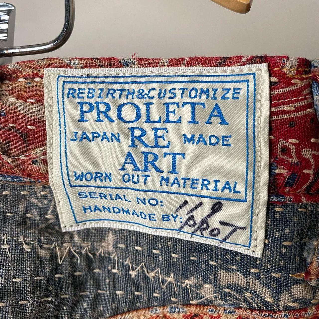 Proleta Re Art Patchwork Boro Denim Jeans Serial... - Depop