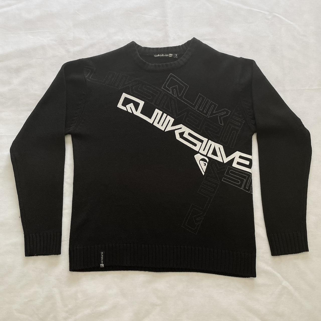 Vintage Knit Sweater ⛷️ brand: Quicksilver ️ size:... - Depop