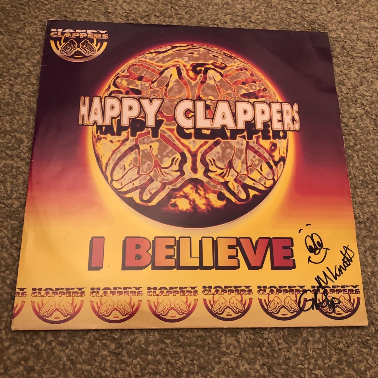 Happy clappers vinyl record signed by G Ripley and M... - Depop