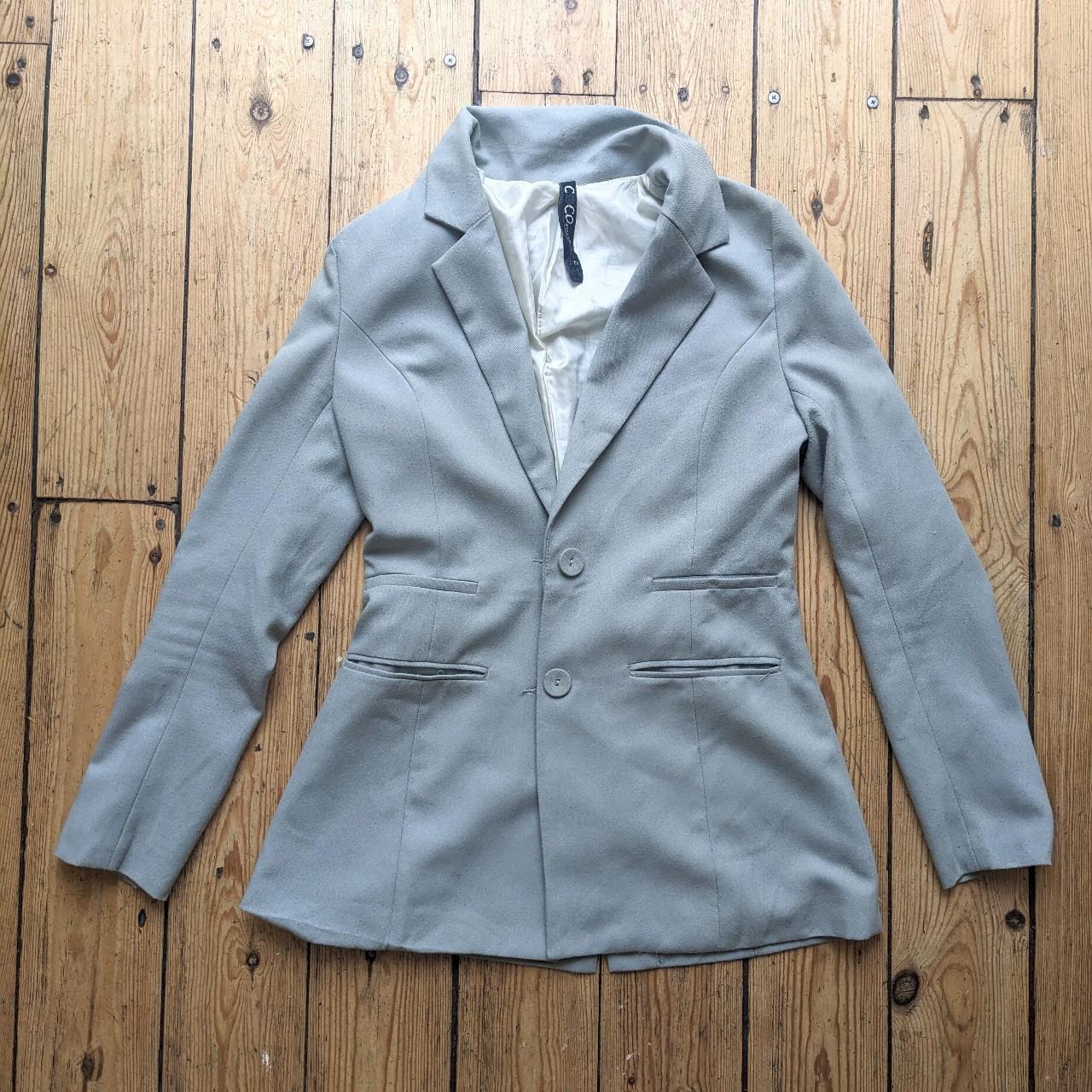 Light blue jacket from Camden market. Size XS. In a... - Depop