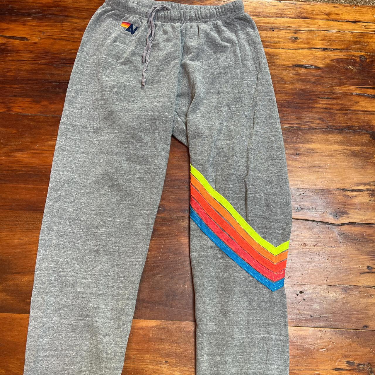 Aviator Nation/ grey sweatpants/ size medium/ great... - Depop