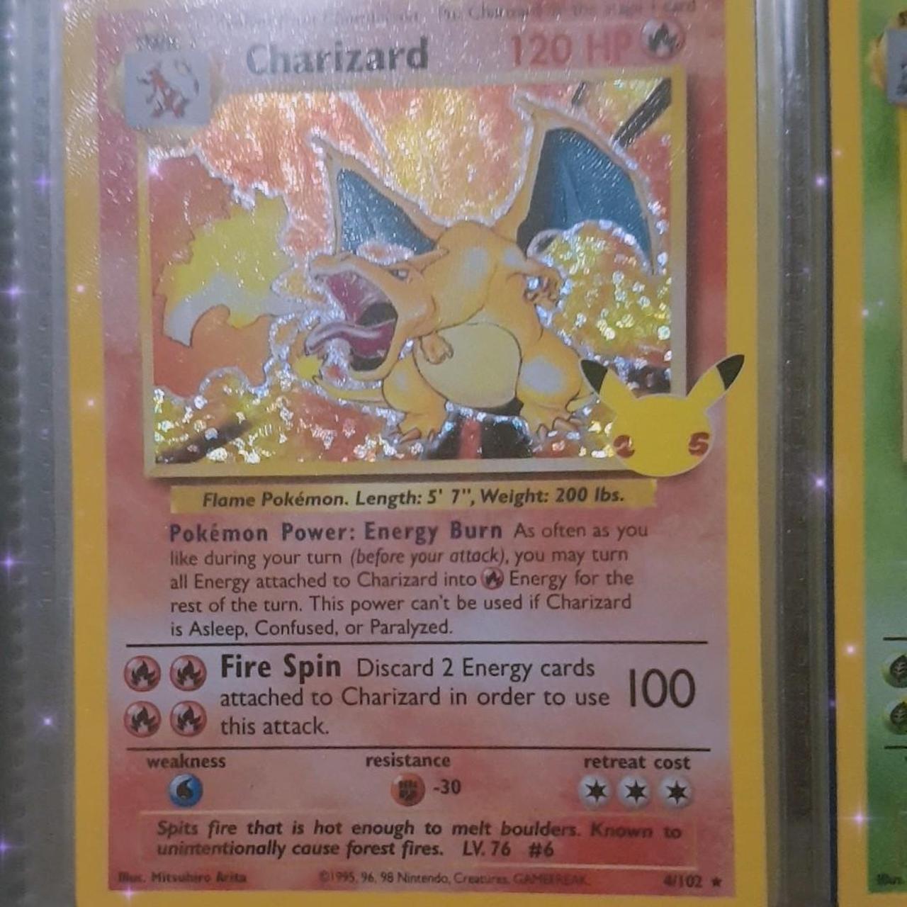Charizard Celebrations 4/102 #Pokemon #Cards #TCG - Depop
