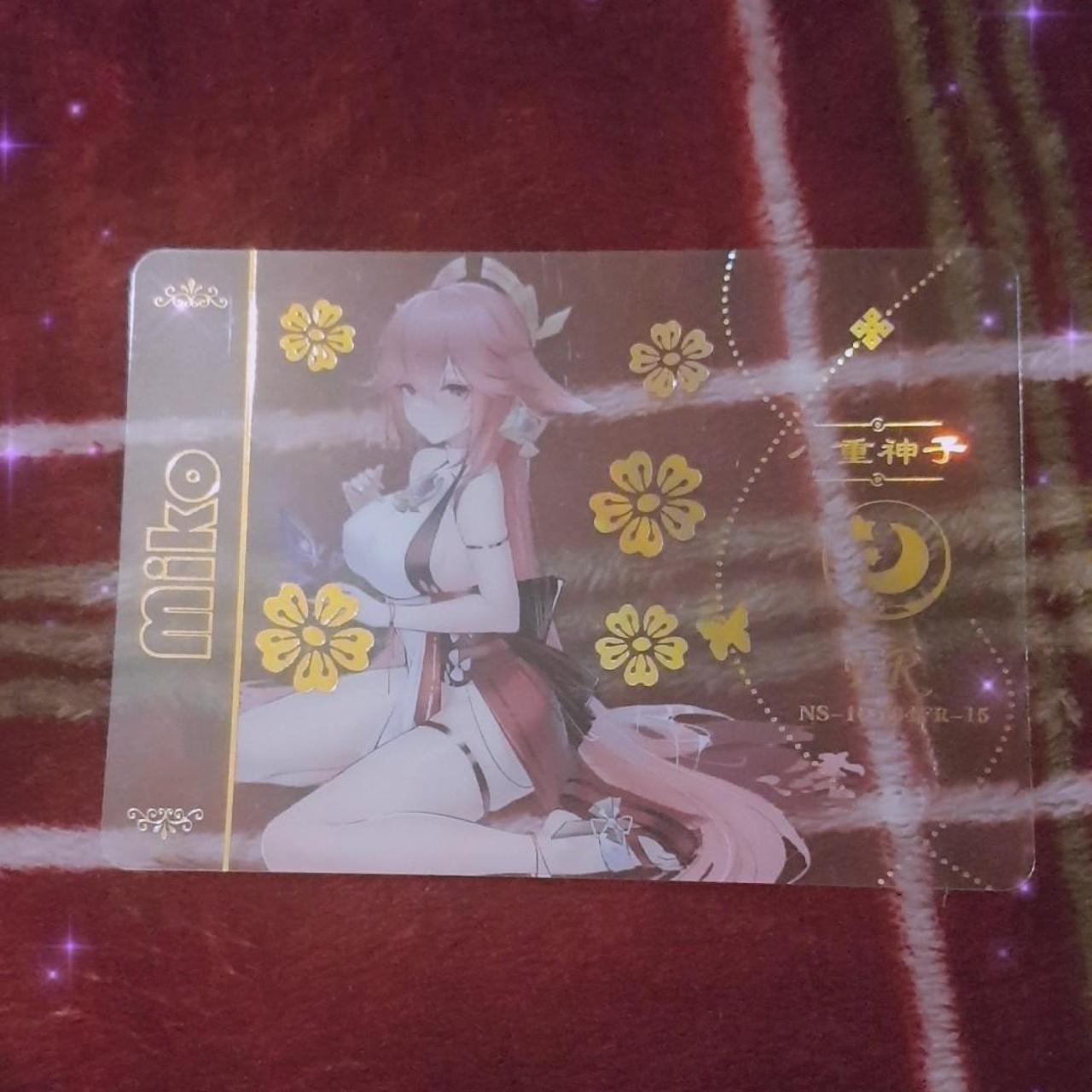 Goddess story FR card Miko Yae Genshin... - Depop