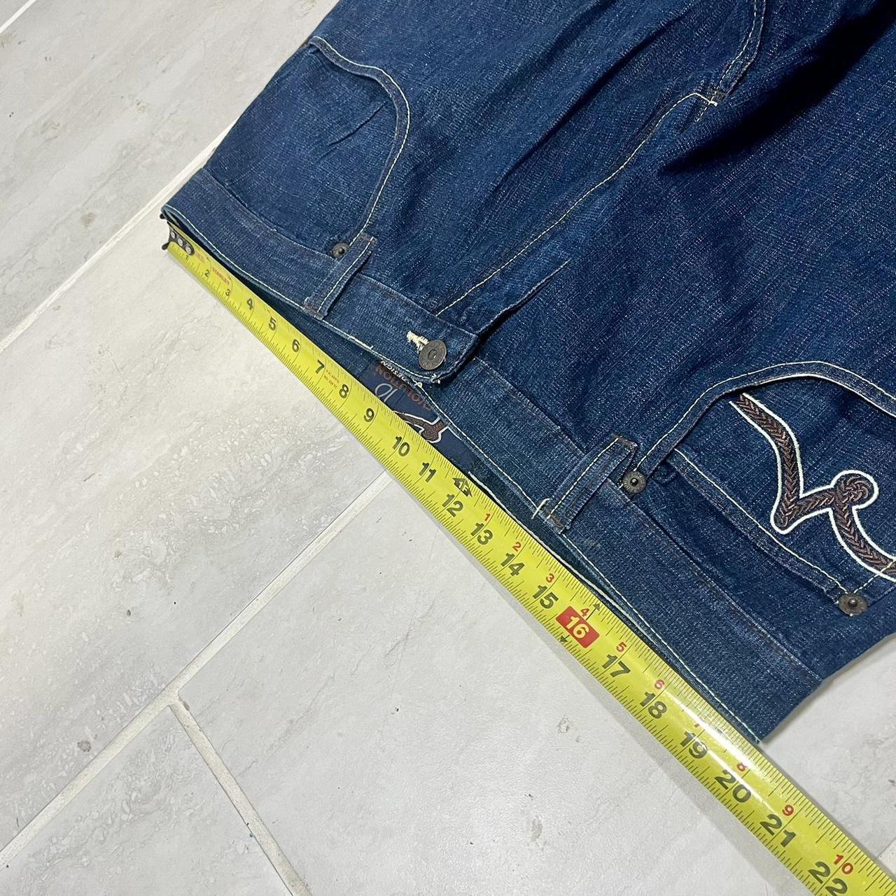 VINTAGE Evolution in Design Jeans Mens 40x32 Blue... - Depop