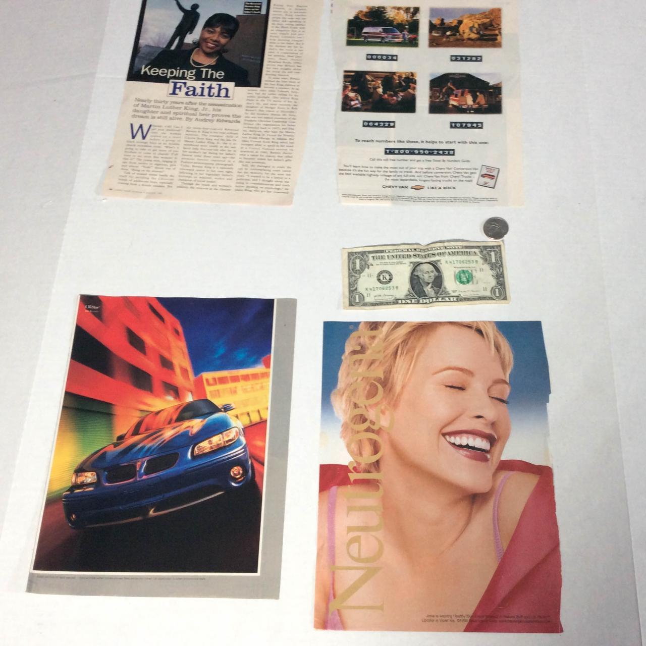 Vintage late 1990s Early 2000s Y2K Magazine Picture... - Depop