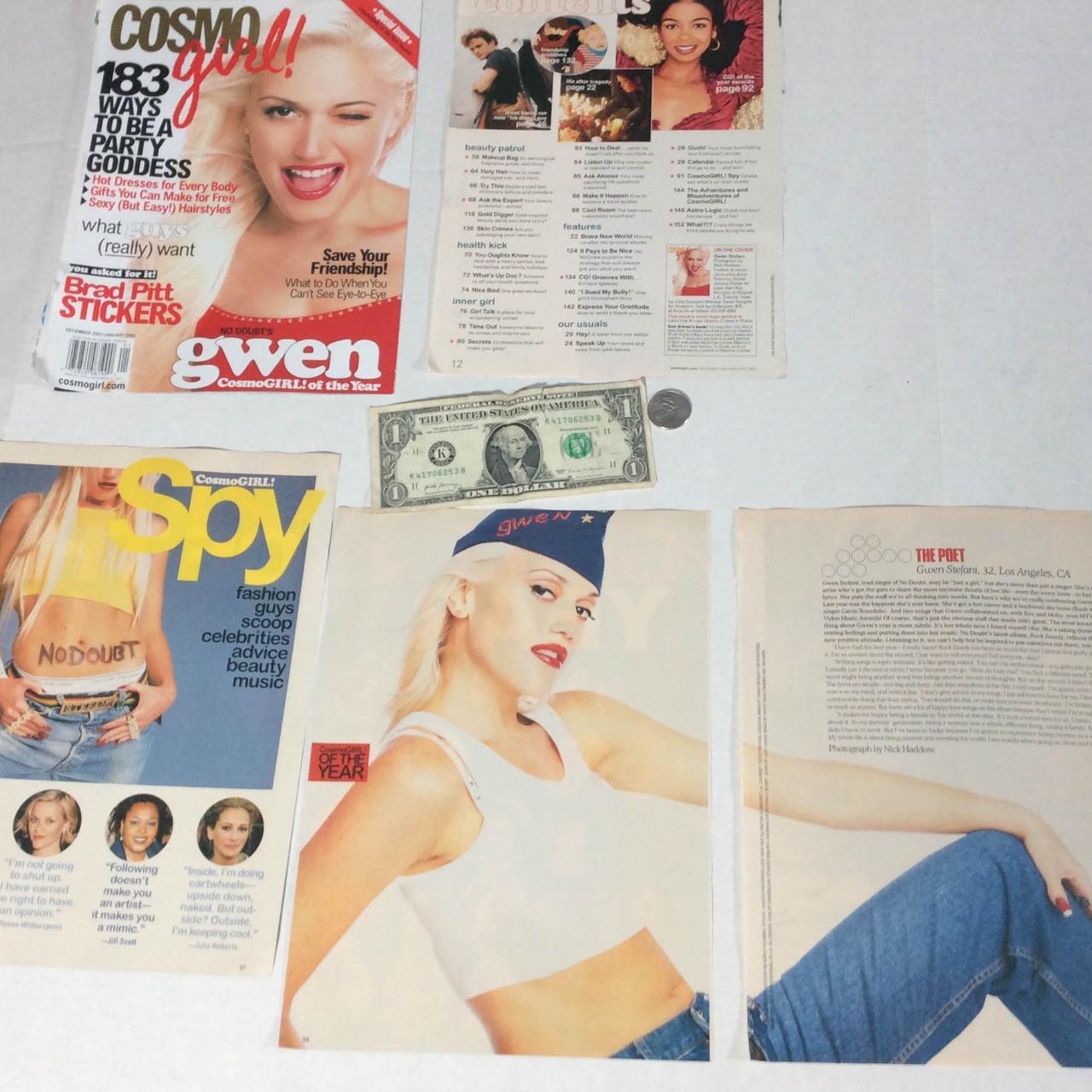 Vintage late 90s Early 2000s Y2K Magazine Picture... - Depop