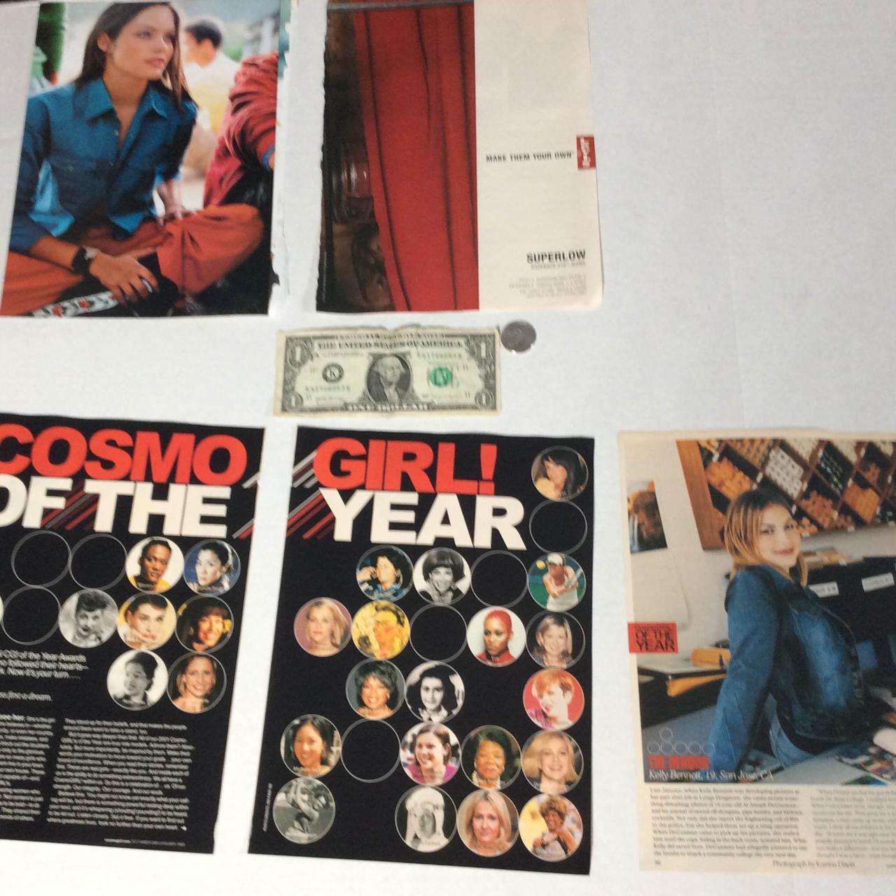 Vintage late 90s Early 2000s Y2K Magazine Picture... - Depop