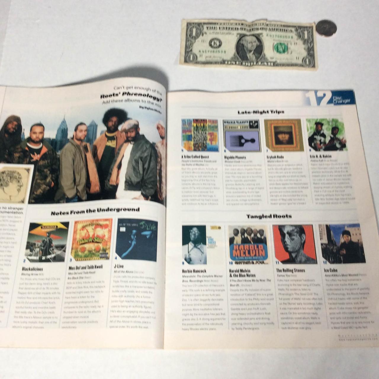 Early 2000s Y2K Magazine Picture Staind Band... - Depop