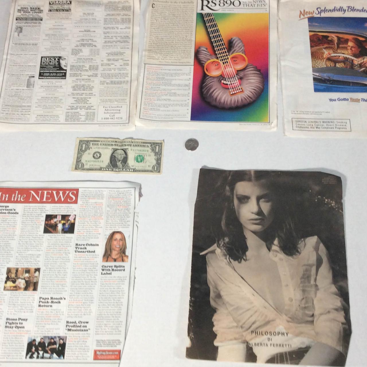 Vintage Early 2000s Y2K Magazine Picture Clippings.... - Depop