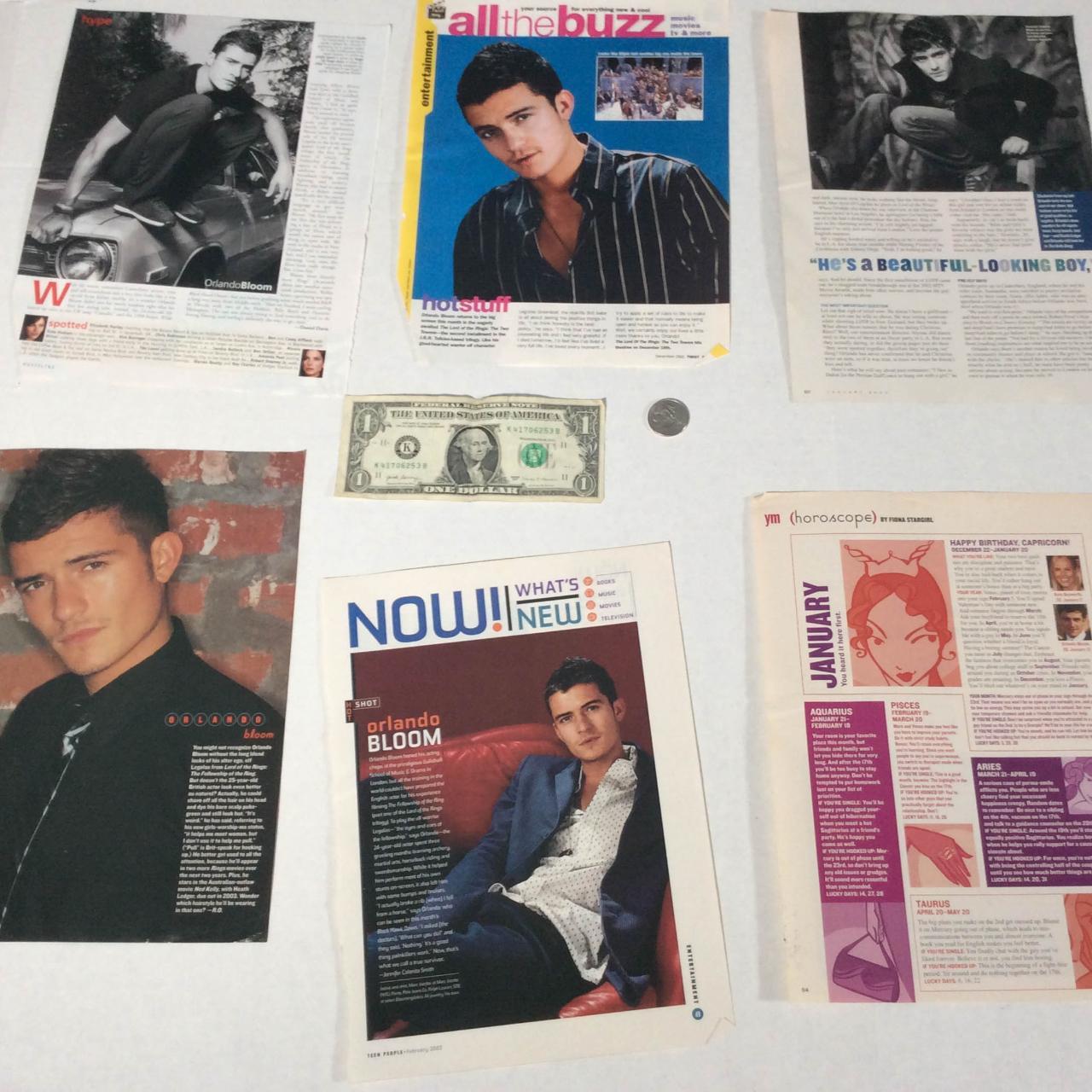 Vintage Early 2000s Y2K Magazine Picture Clippings.... - Depop