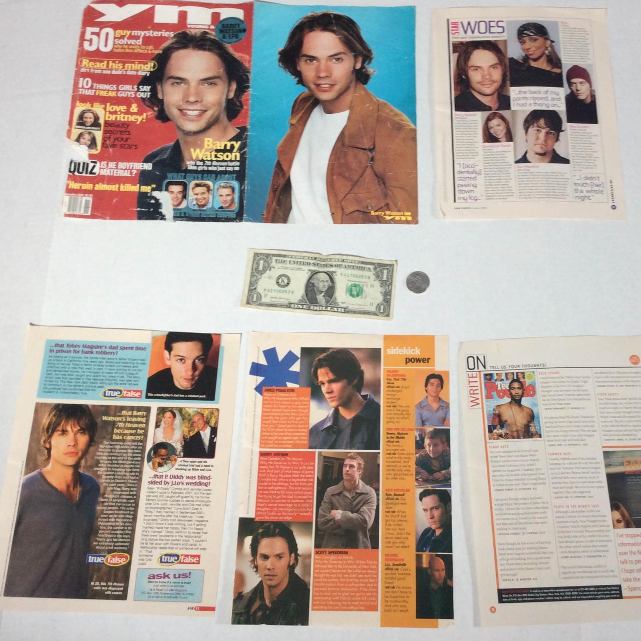 Vintage 90s Early 2000s Y2K Magazine Picture... - Depop