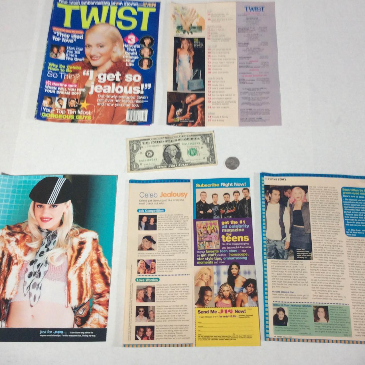 Vintage late 90s Early 2000s Y2K Magazine Picture... - Depop