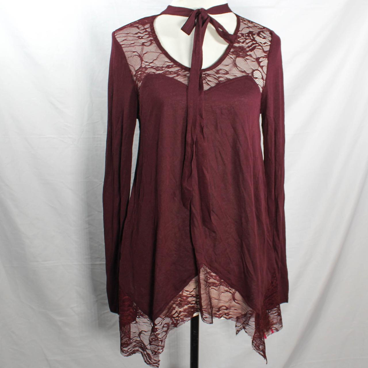 Nwt Edwardian Romantic Style Eggplant Wine Purple Depop