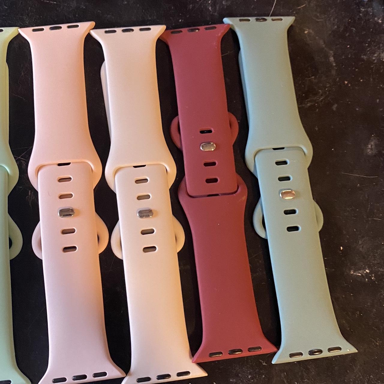 10 different colored apple watch bands. - Depop