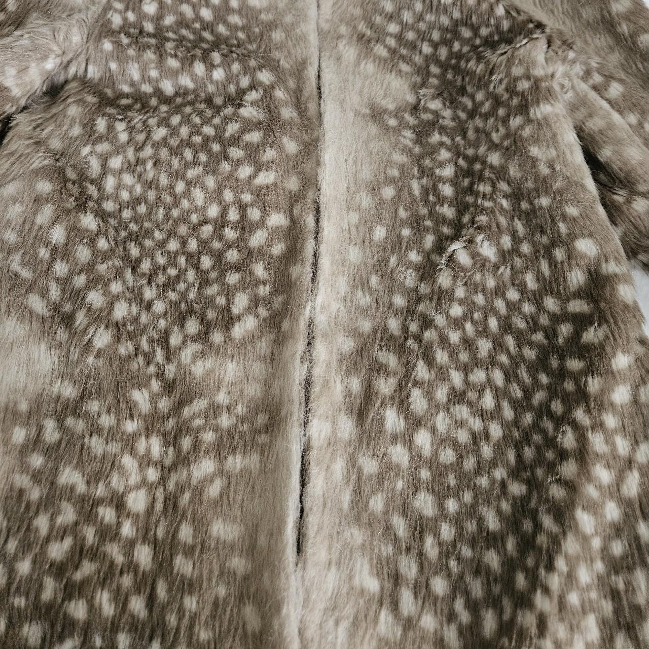 Depop payments only - rare faux deer fur coat ˚₊‧꒰ა... - Depop