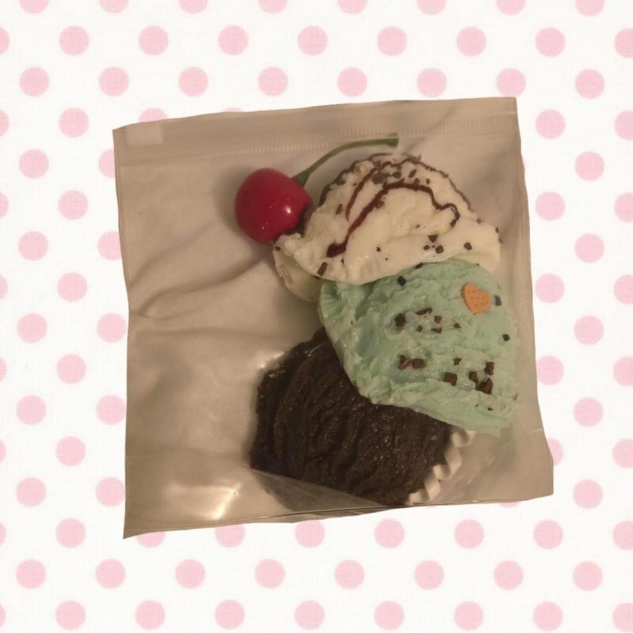 Mint ice cream taba squishy #cutecore #squishies... | Depop