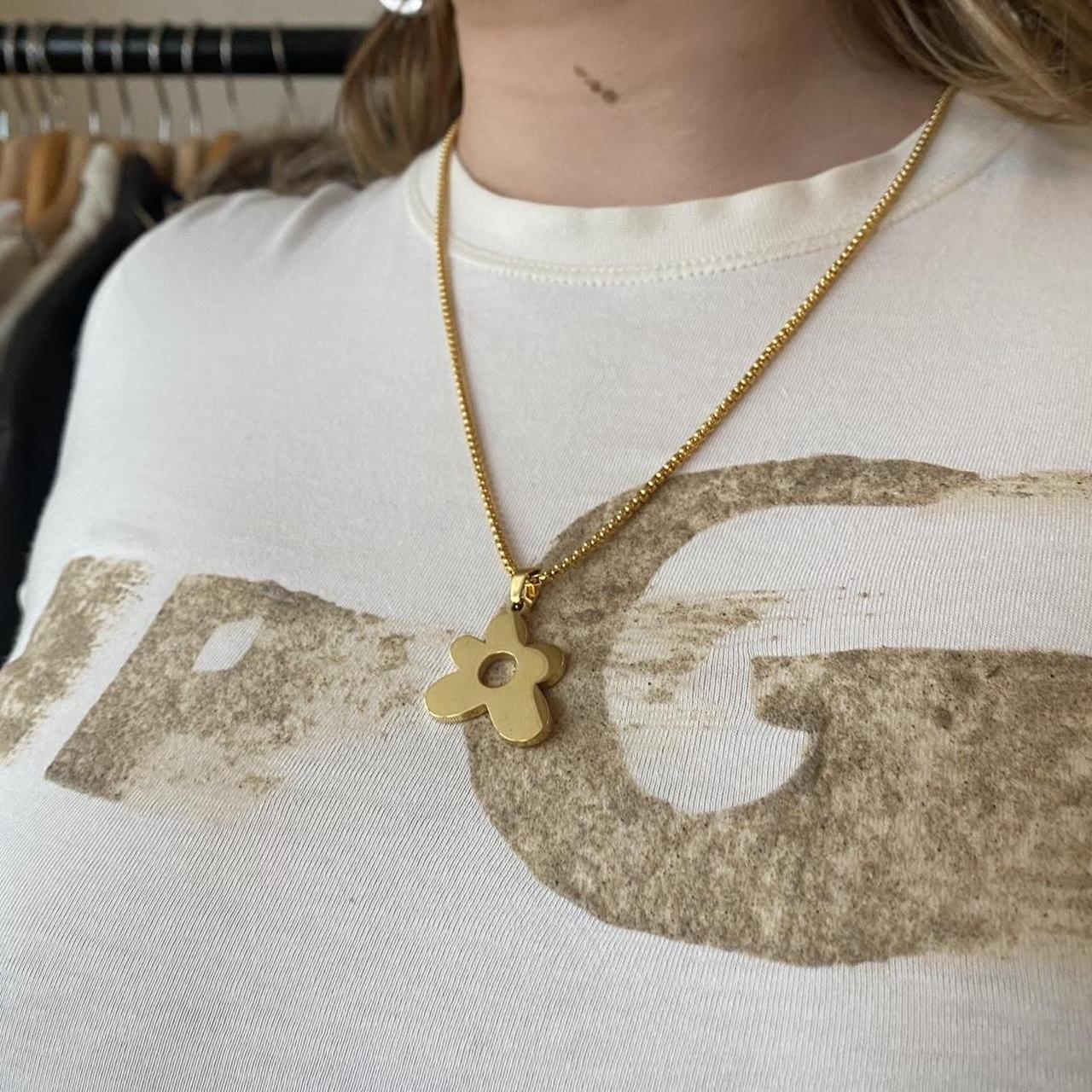 vintage Tyler The Creator Golf gold pendant and... - Depop