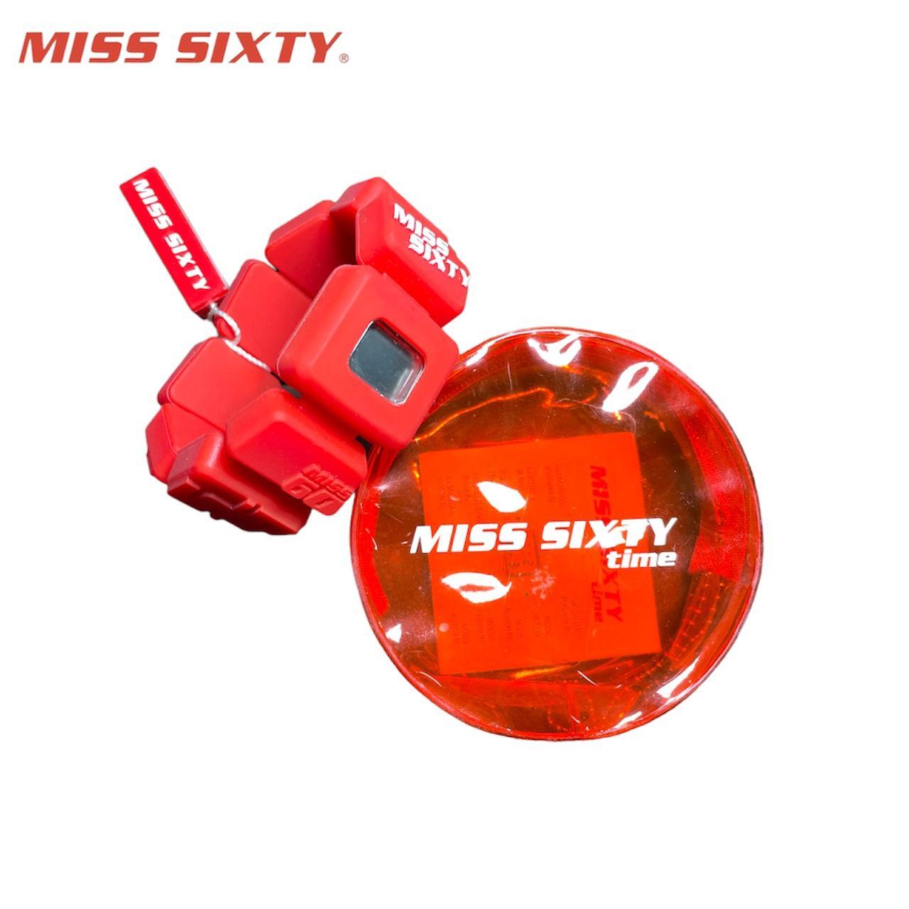 Miss Sixty Women's Red Watch | Depop