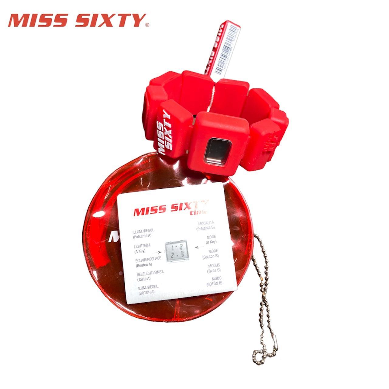 Miss Sixty Women's Red Watch | Depop