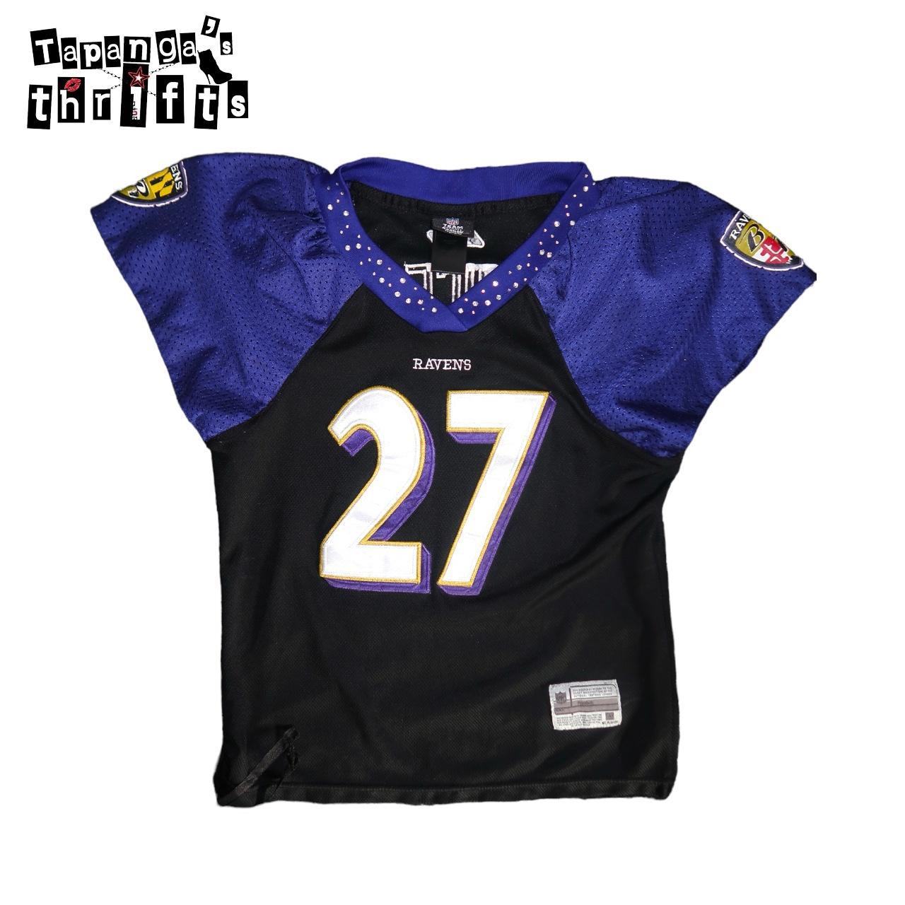 Baltimore Ravens Custom Sparkly Jersey Top 🛍️ Super... - Depop