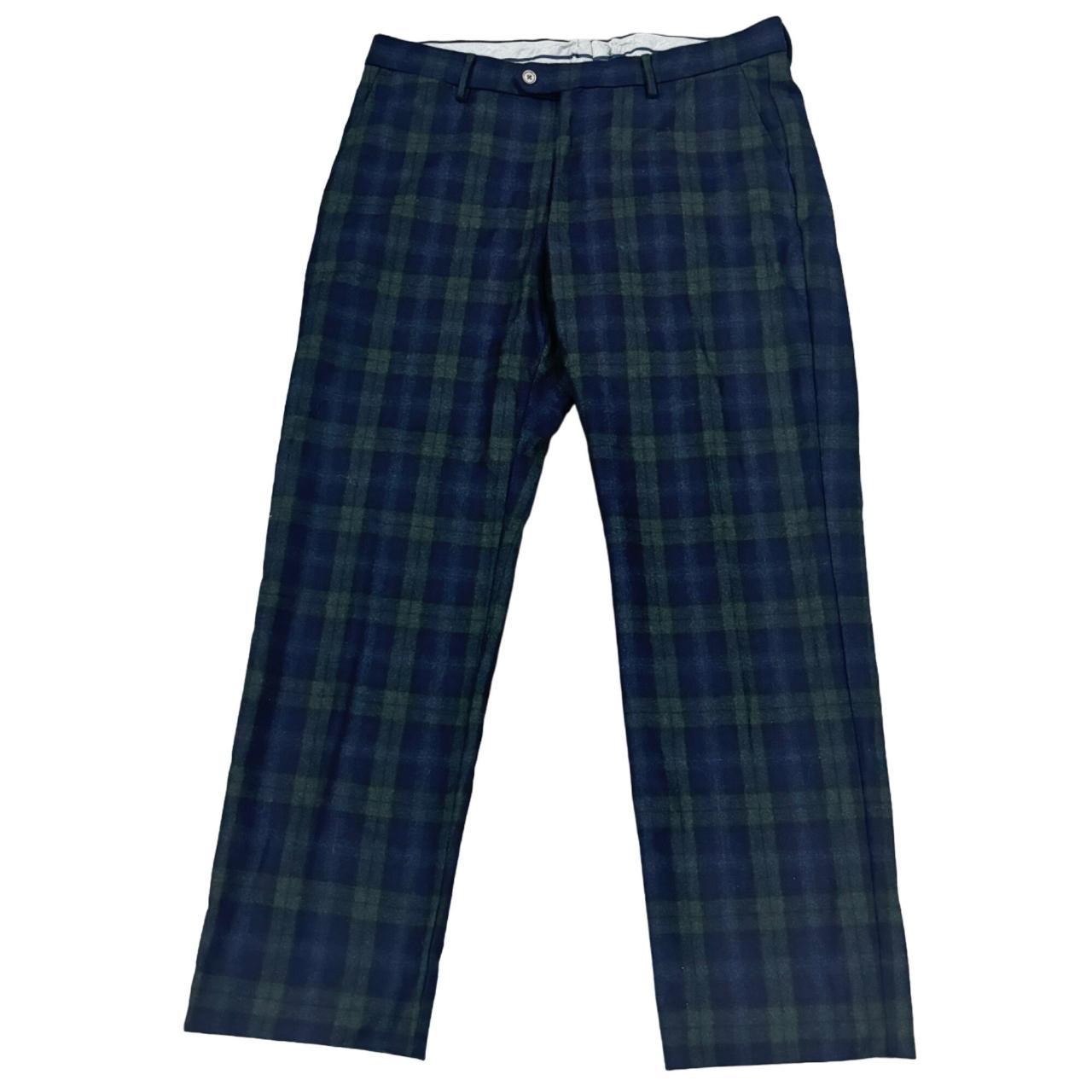 Peter Millar Black Watch Plaid Tartan Wool Golf... - Depop