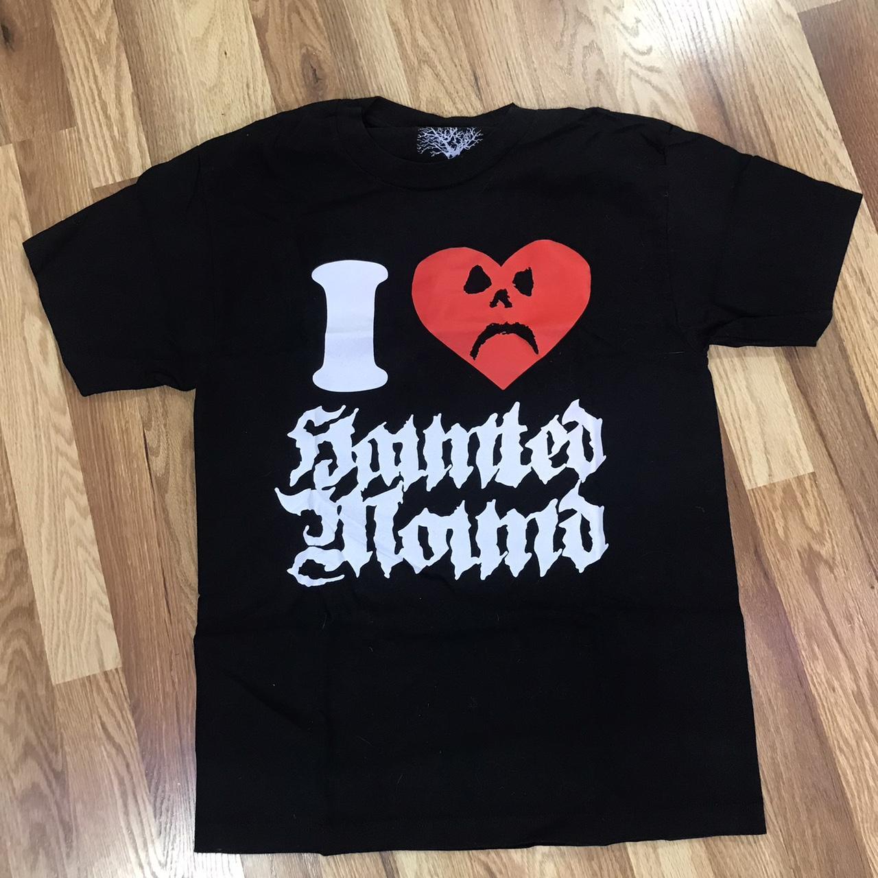 RARE I HEART HAUNTED MOUND TEE WITH THAT OG MEDIEVAL... - Depop