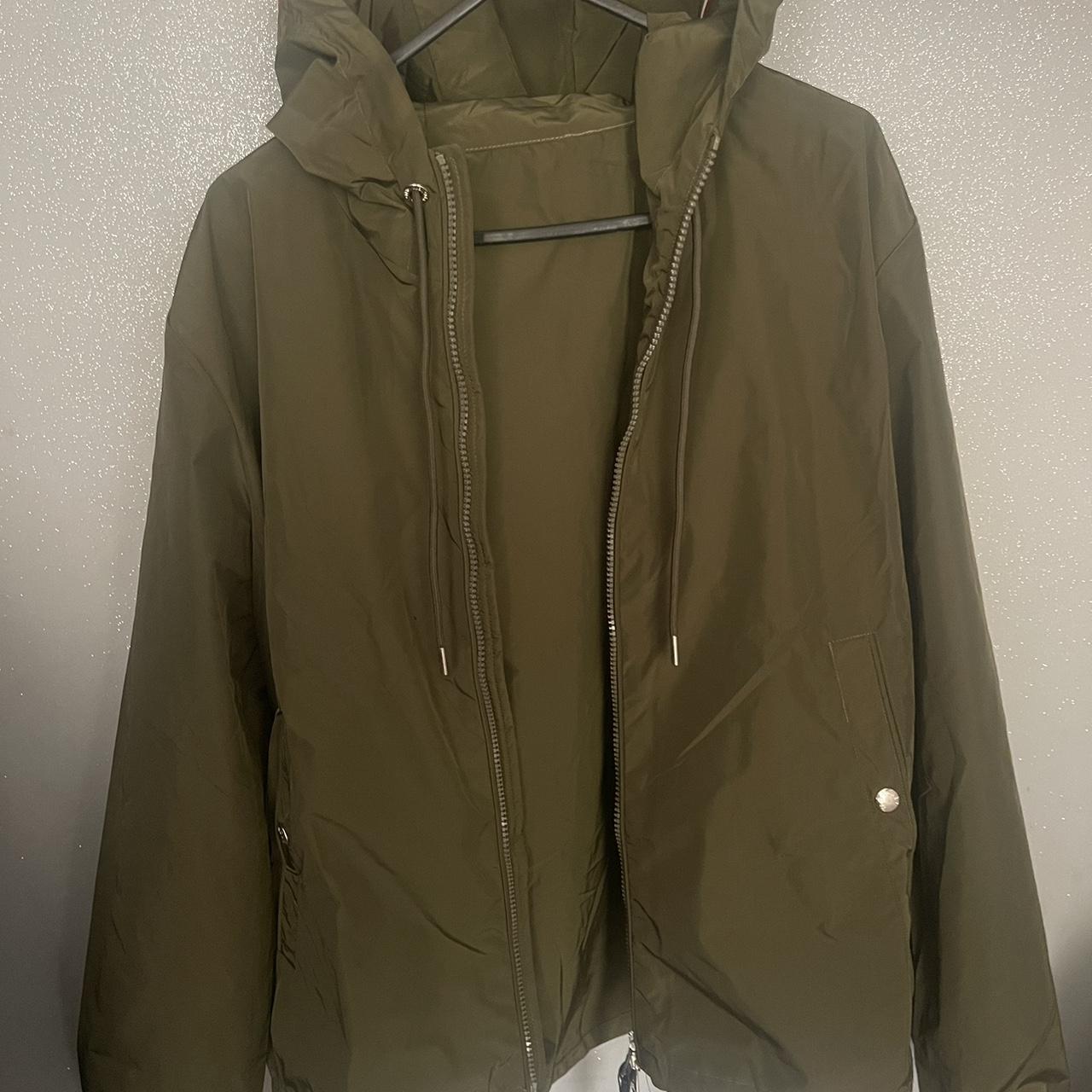 Khaki green moncler Grimpeurs Size 1 ( small... - Depop