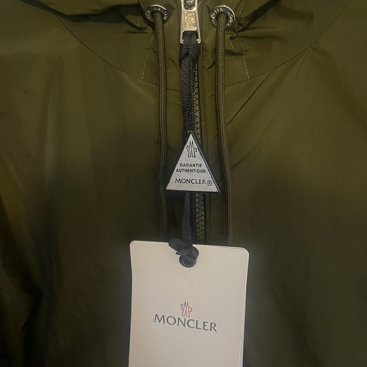 Khaki green moncler Grimpeurs Size 1 ( small... - Depop