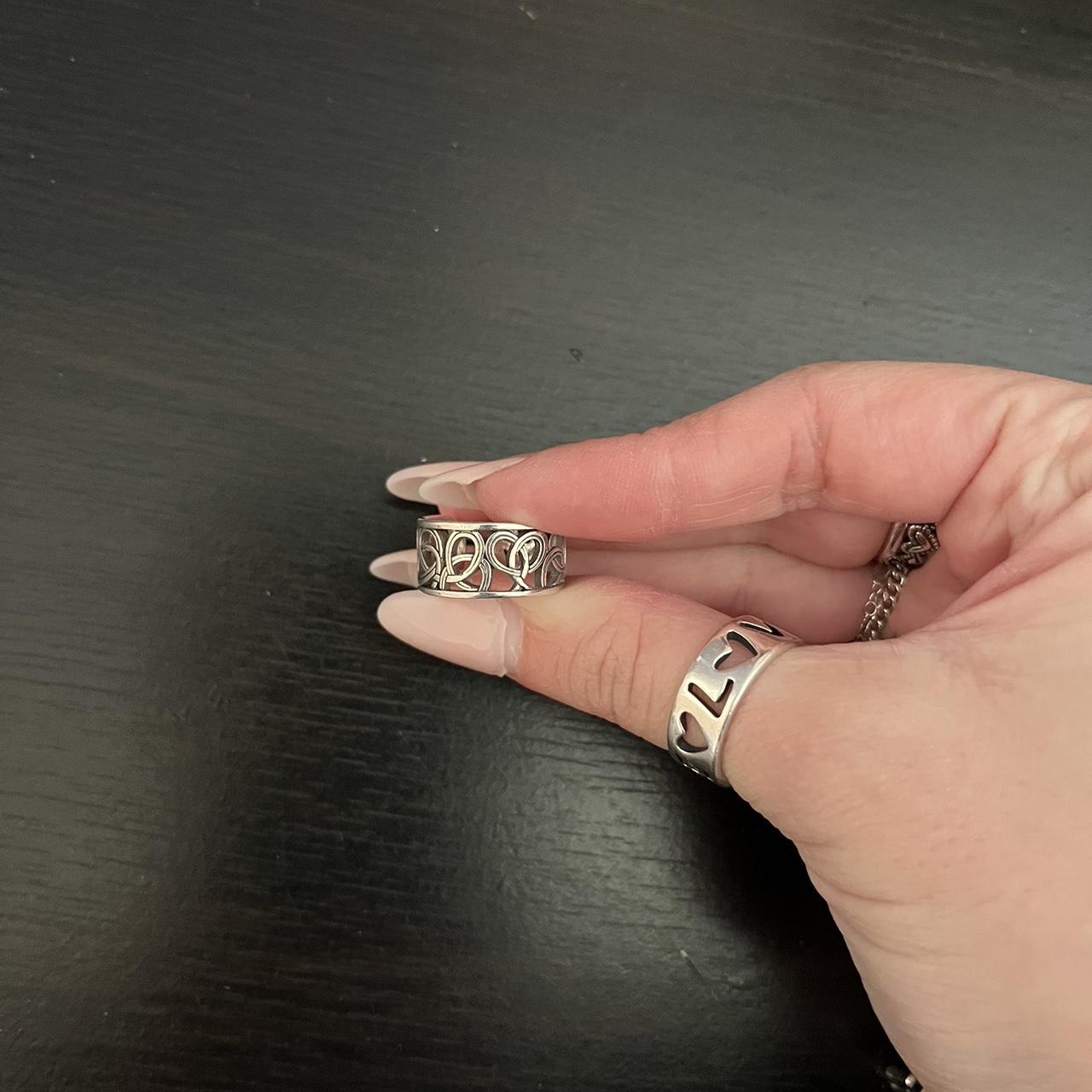 Brighton Christo Vienna Narrow Ring. Silver plated.... - Depop