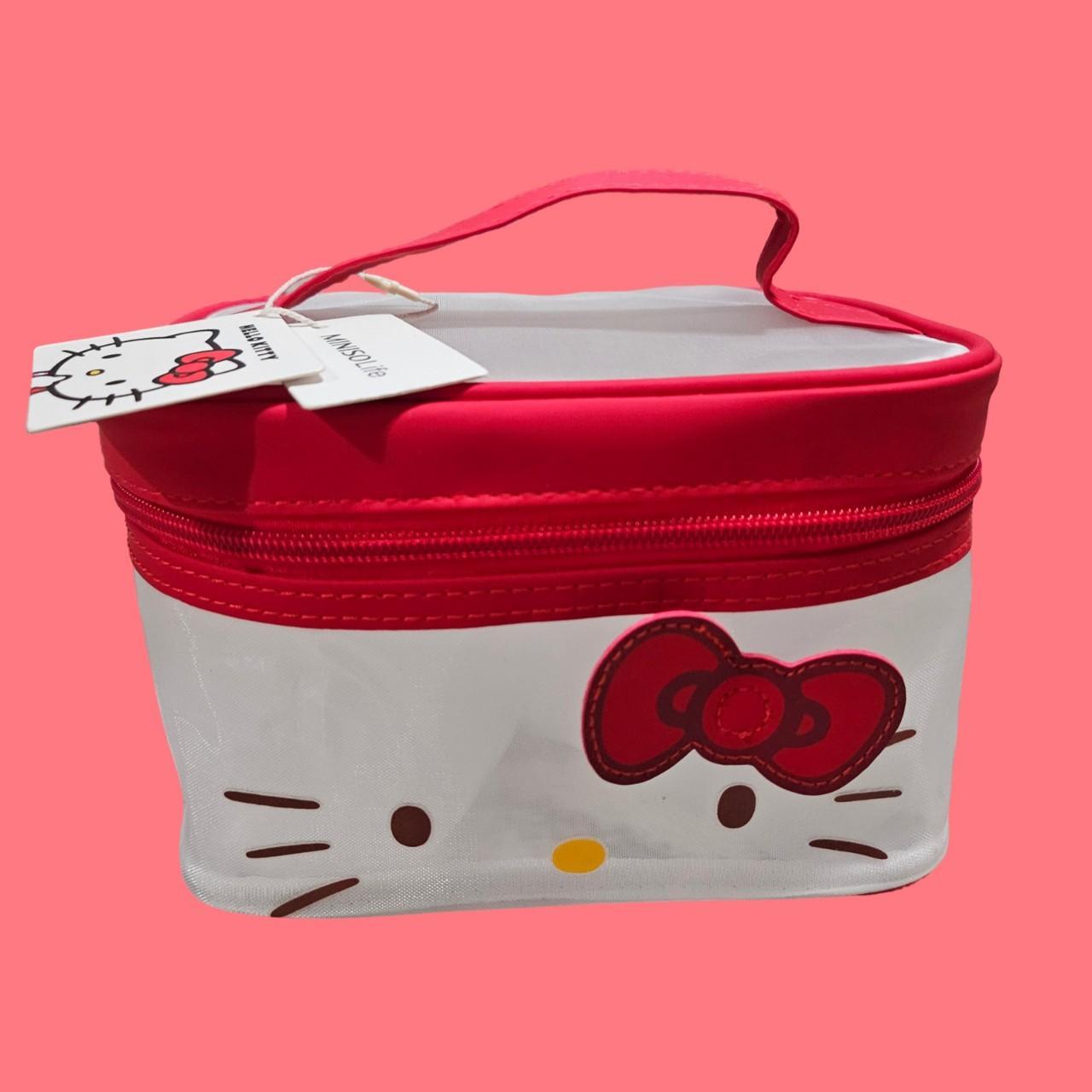 Sanrio Hello Kitty Miniso Vanity Cosmetic Travel... - Depop
