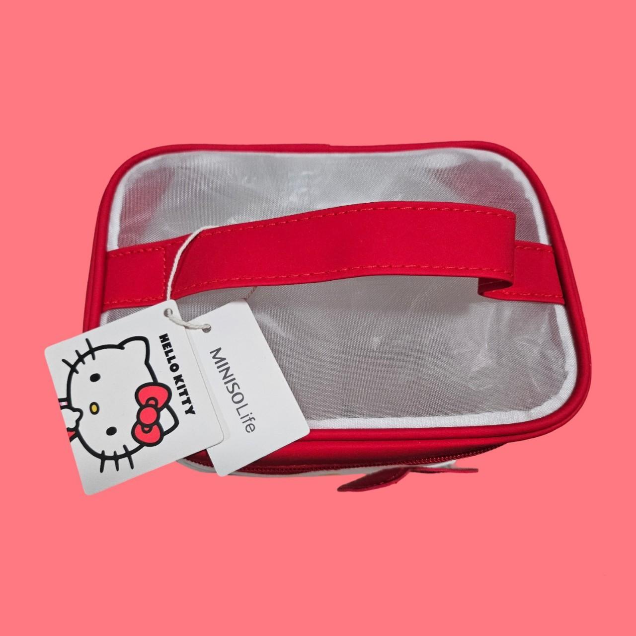 Sanrio Hello Kitty Miniso Vanity Cosmetic Travel... - Depop
