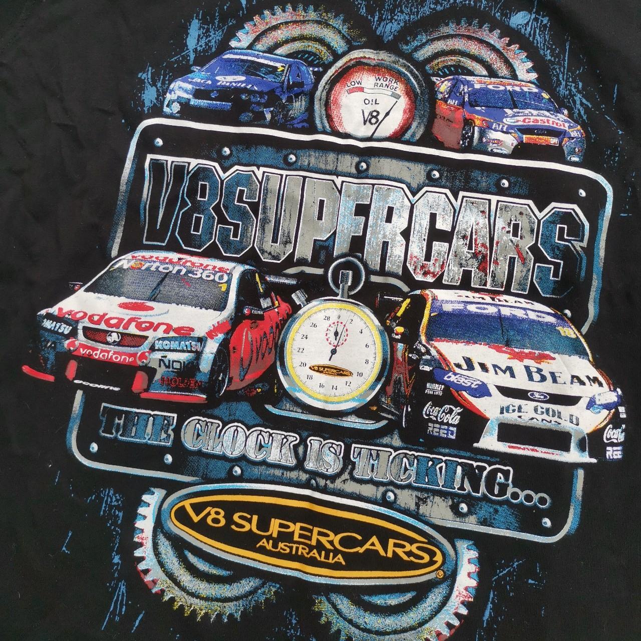 Licensed V8 Supercars Australia graphic tee Print... - Depop